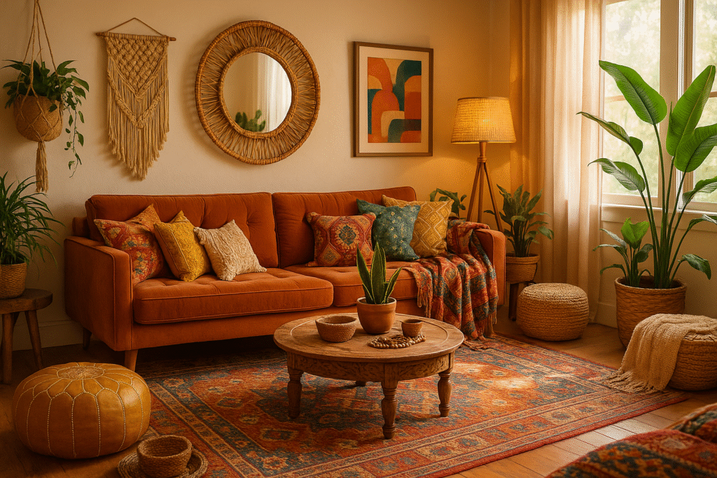 Boho Style: How to Decorate with Freedom and Color – avessodascoisas.com